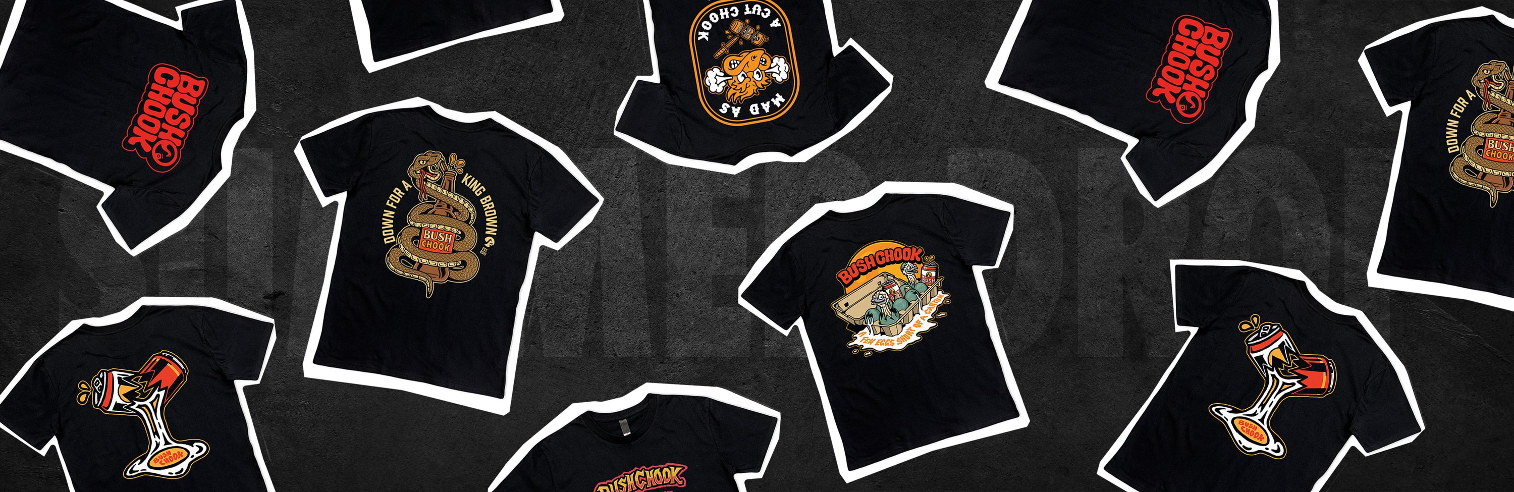 Bush Chook Official - T-Shirts, Singlets & more...