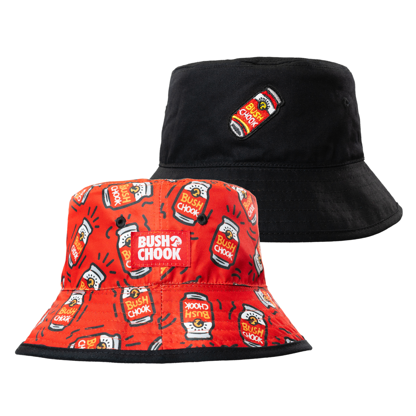 Canned V2 Reversible Bucket Hat – Bush Chook