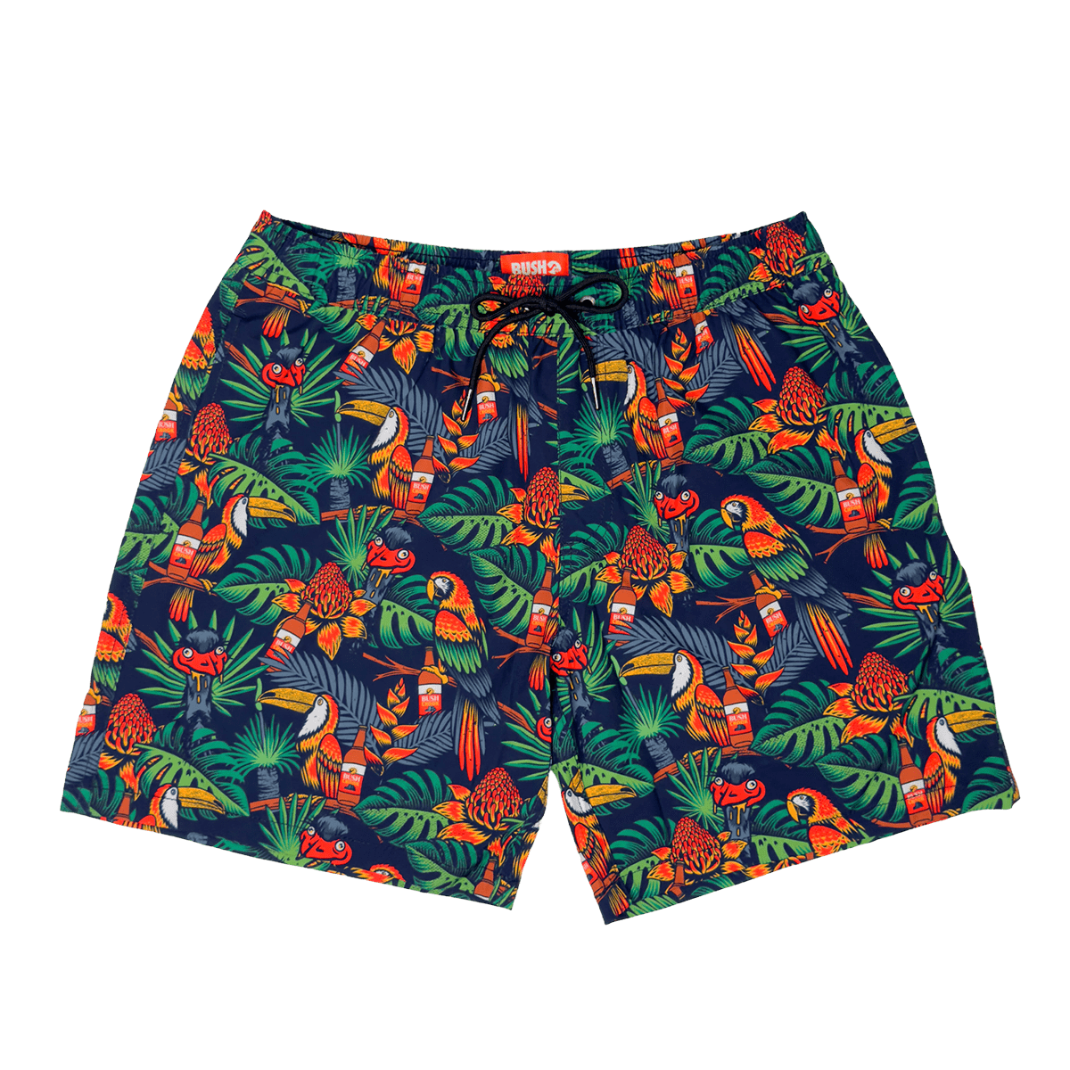 Chooked Out Beach Short – Bush Chook