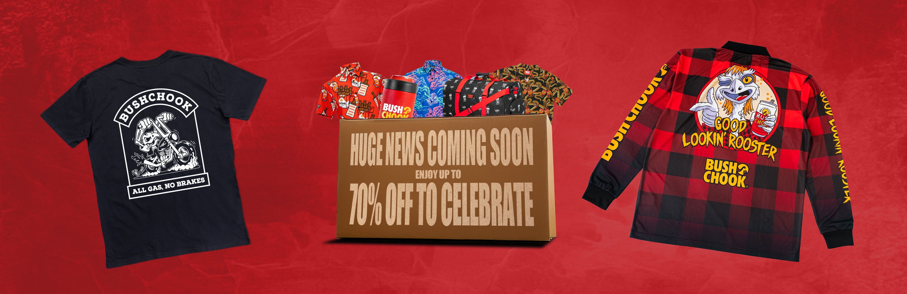 Bush Chook Official - T-Shirts, Singlets & more...